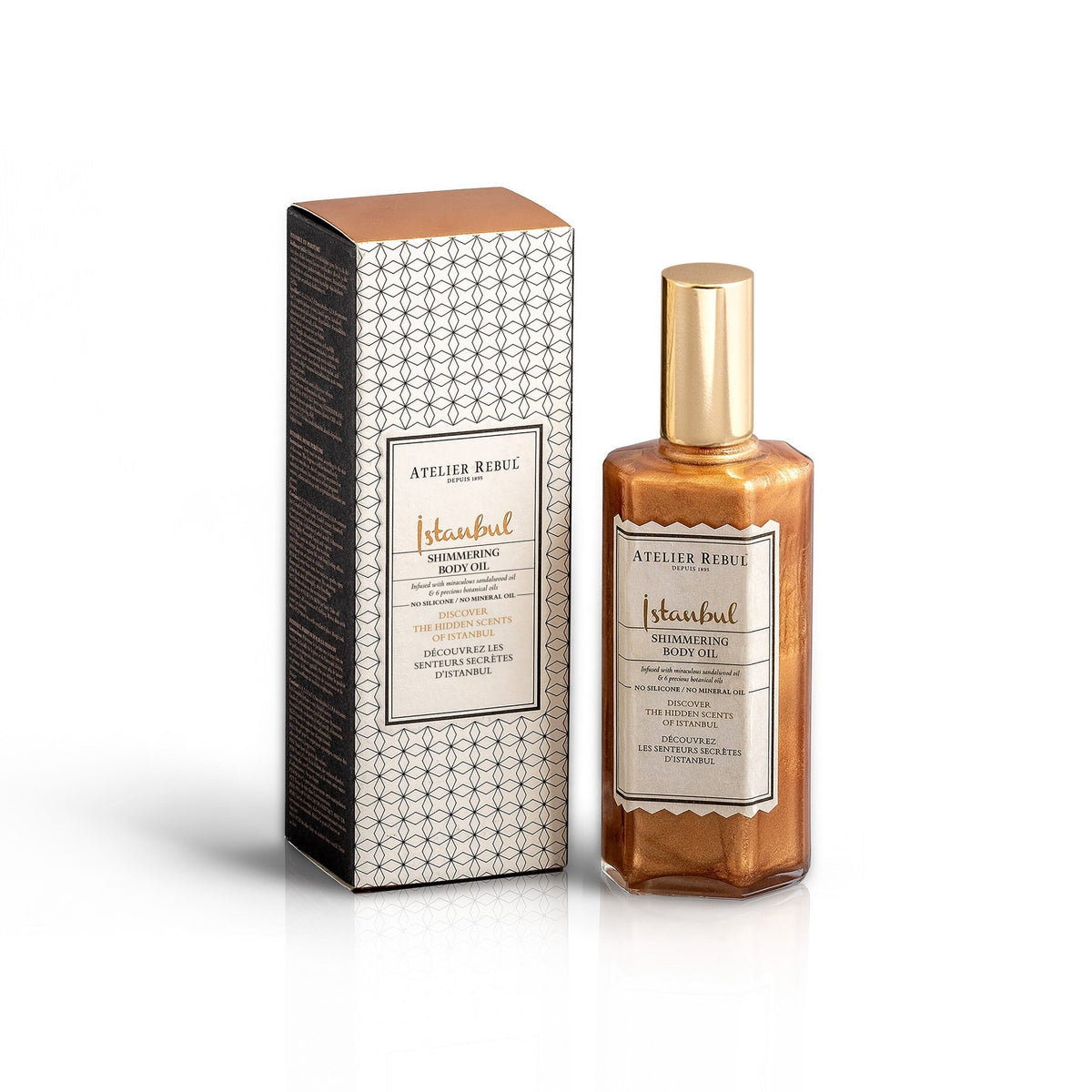 Shop Istanbul Shimmering Body Oil 125ml at Atelier Rebul | Official Webshop